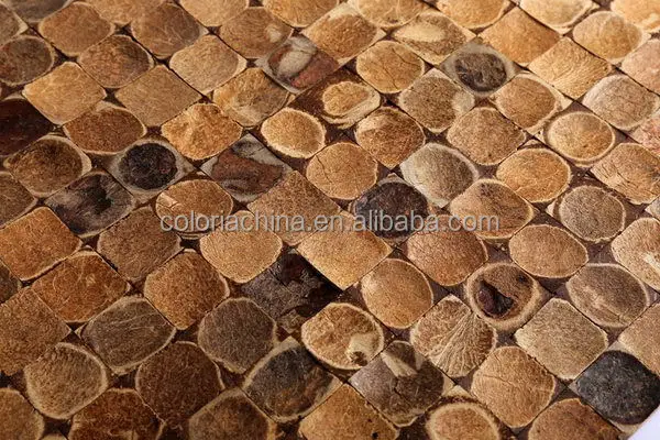 Stylish Coconut Shell Tile Mosaic - Durable & Waterproof