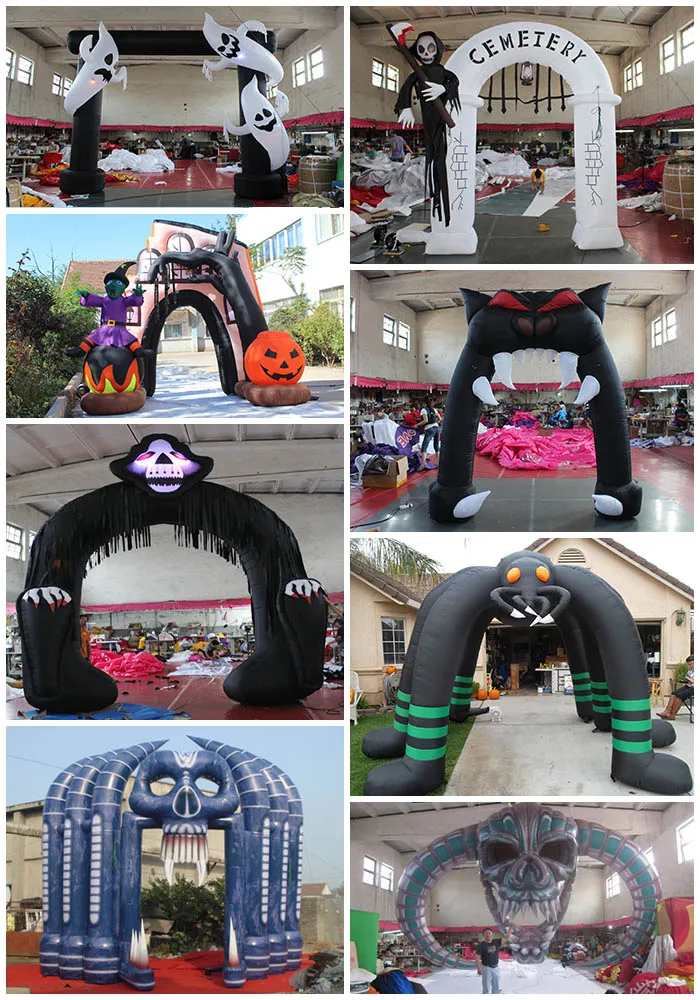 Inflatable Cat Model for Halloween - Animated Decorations