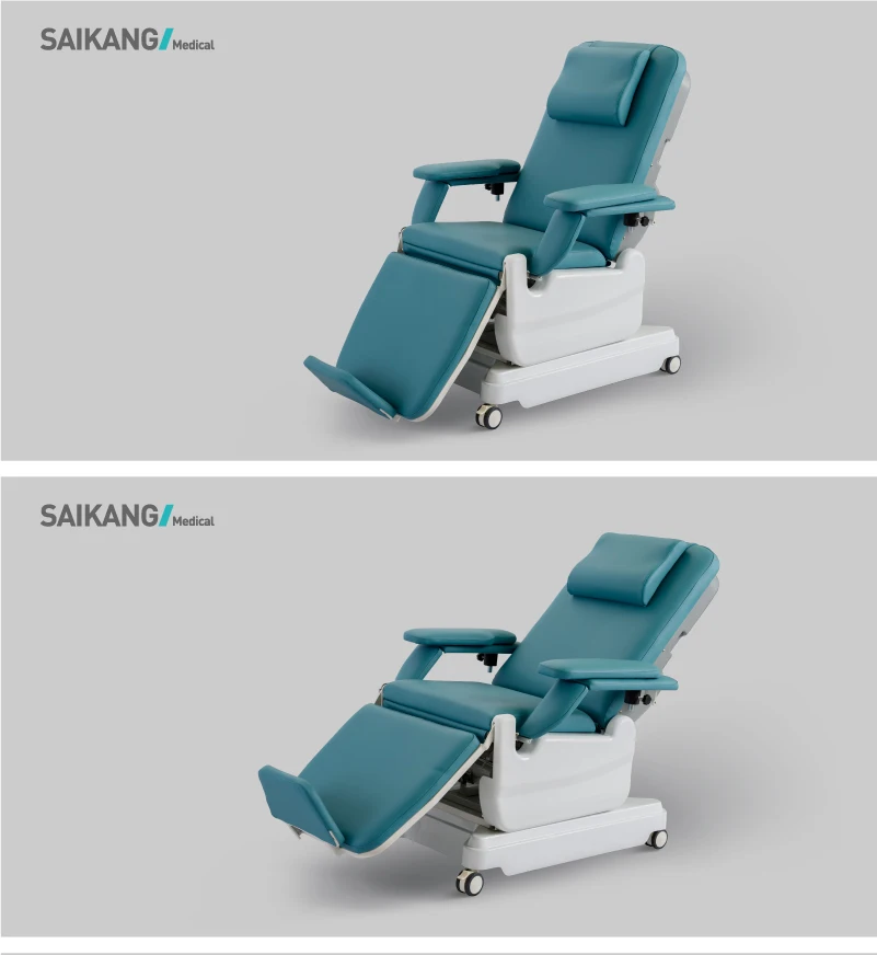 SKE-120A Saikang Sale EEG CHAIR ECG CHAIR Movable 2 Function