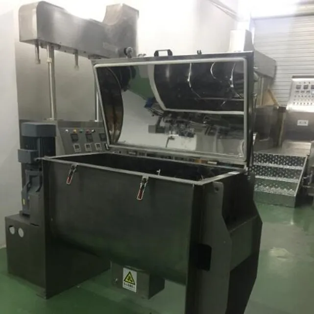 Horizontal Industrial Dry Cement Powder Mixer, Soya Wet and Dry Powder ...