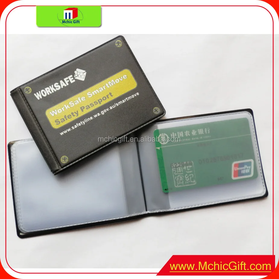 Cheap Plastic Color Vinyl ID Card Cover - Customized