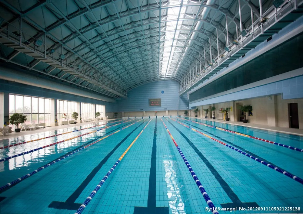 Steel Structure Swimming Pool Truss with Roof for Cover