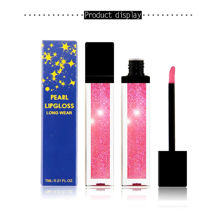 11 Colors Shiny Glitter Shimmer Liquid Lipstick Lip Gloss Private Label
