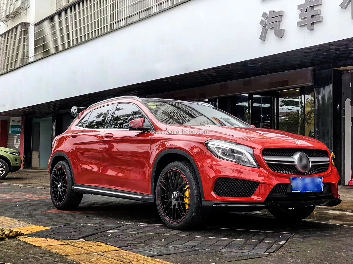For Mercedes-benz Gla Change Gla45 Amg Body Kit - Buy For Mercedes-benz ...