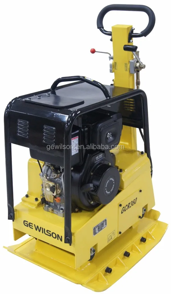 Manual Push Asphalt Heavy Plate Compactor With Wheel - Buy Heavy Plate ...
