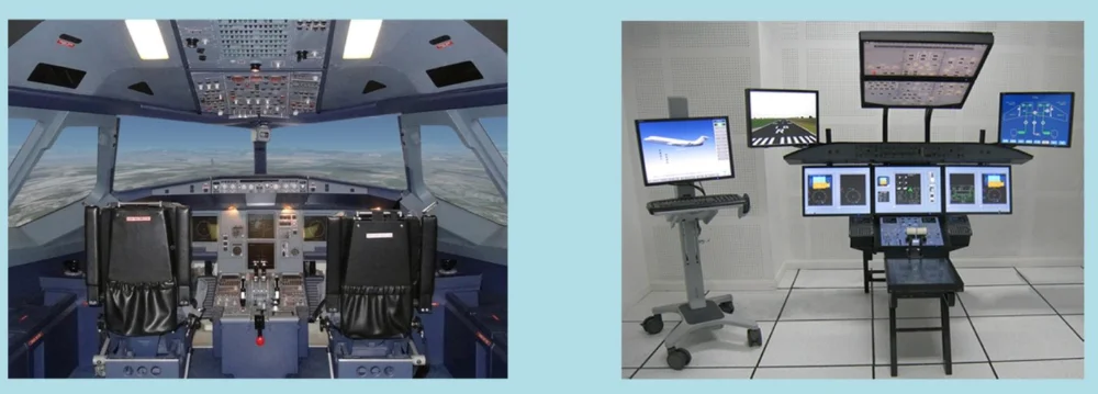 Training Simulator - Flight Simulator for Pilot & Aviation Teaching