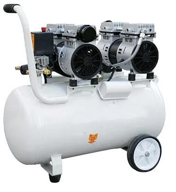 Of-600*2-70l 2 Cylinder Air Compressor Pump Silent Portable Industrial ...