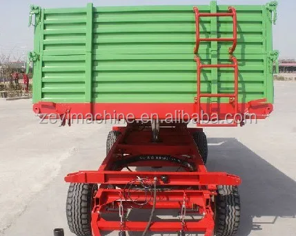 3t European Tractor Farm Trailer Agricultural Trailers Flat Trailer ...