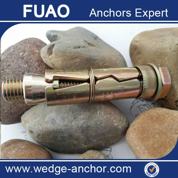 High Quality Carbon Steel 3pcs Or 4pcs Fix Bolt With Washer And Bolt ...