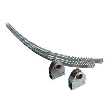 Greenhouse Rack And Pinion Curved Inside Continuous Ventilation Rack ...