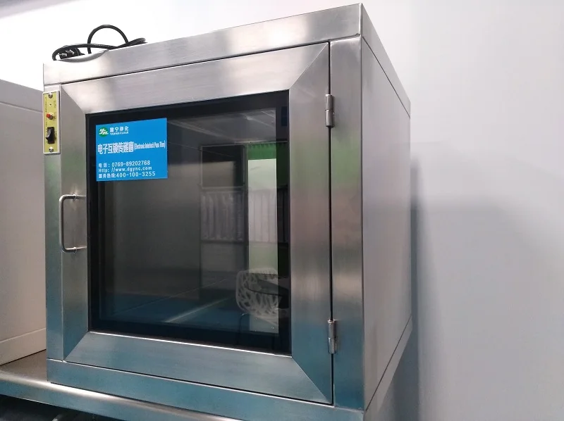 Stainless Steel Uv Light Air Shower Clean Medical Pass Box - Buy ...