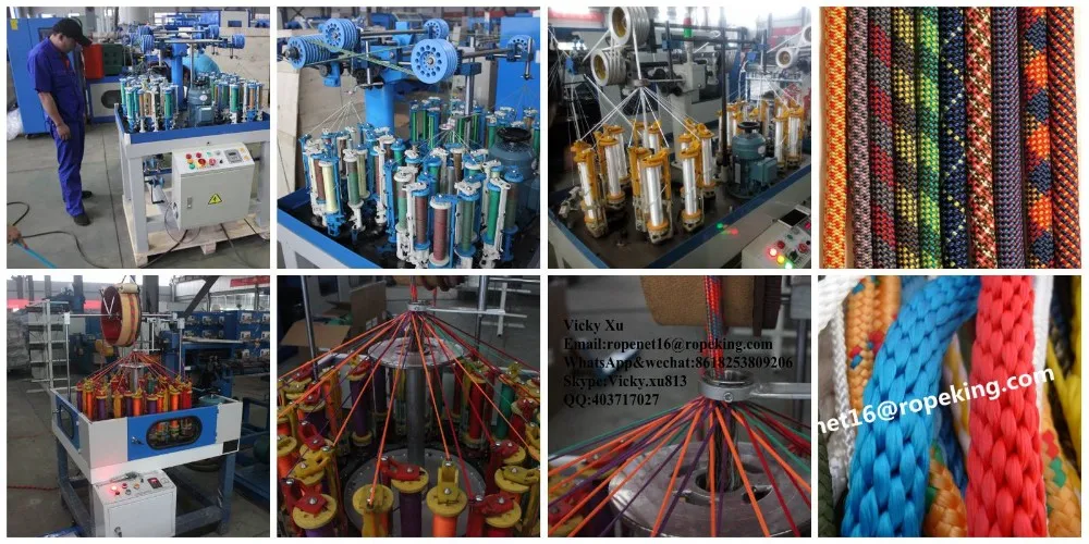 Rope Braided Machine To Make Braiding Knitting Ropes Machine - Buy Rope ...