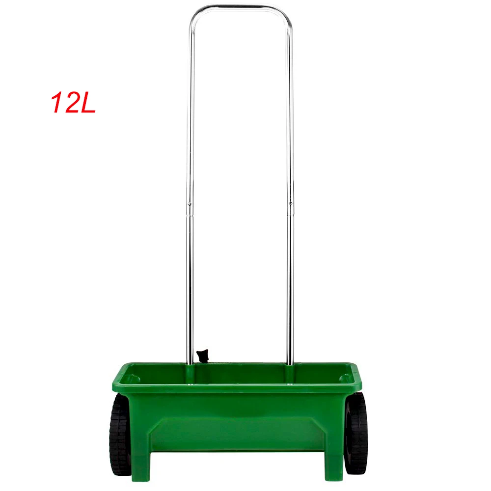 12L Garden hand push farm seed spreader lawn fertilizer| Alibaba.com