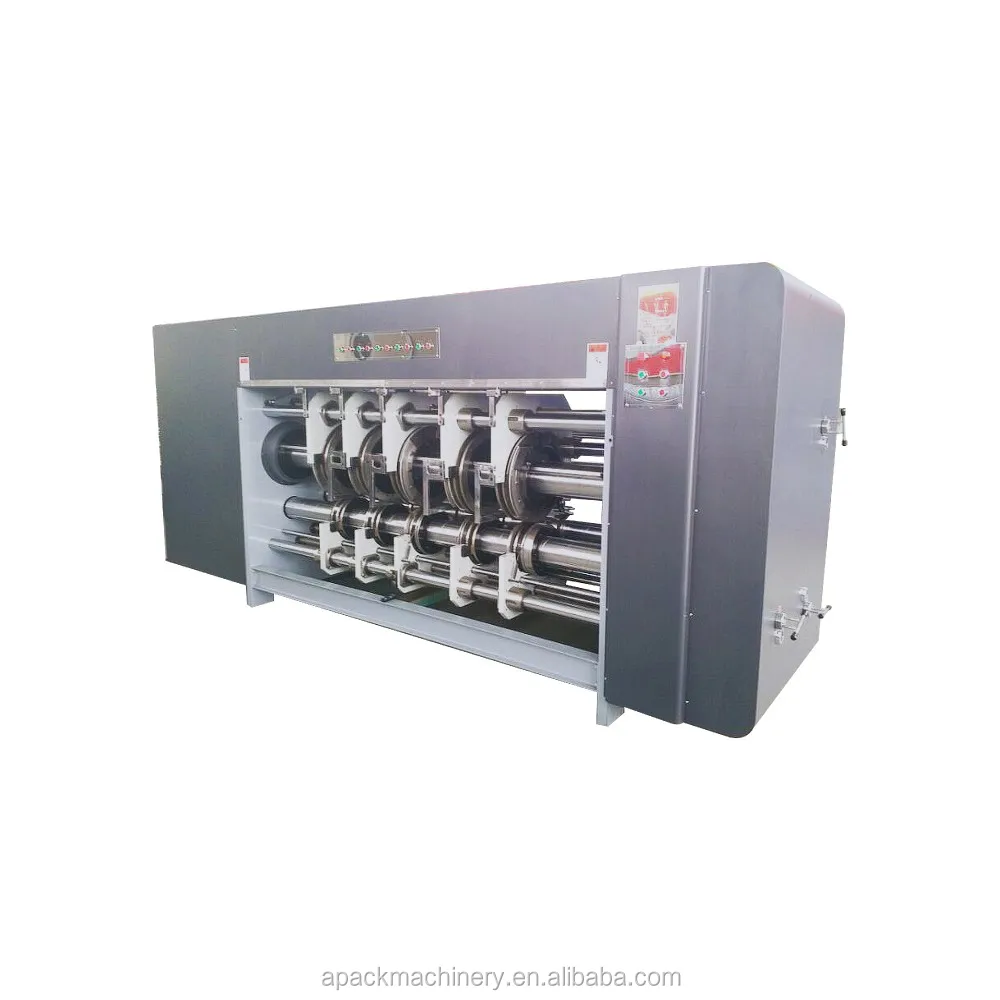 Rotary Box Slotter - Efficient Corrugated Cardboard Machine