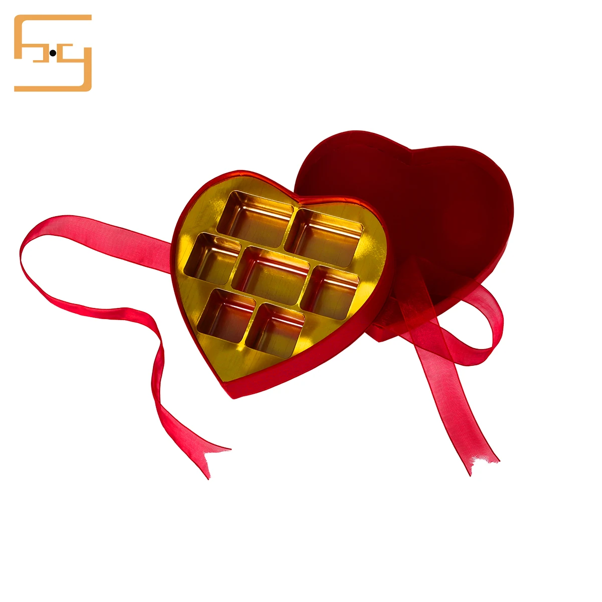 Wholesale Heart Shape Plastic Gift Chocolate Christmas Box Blister ...