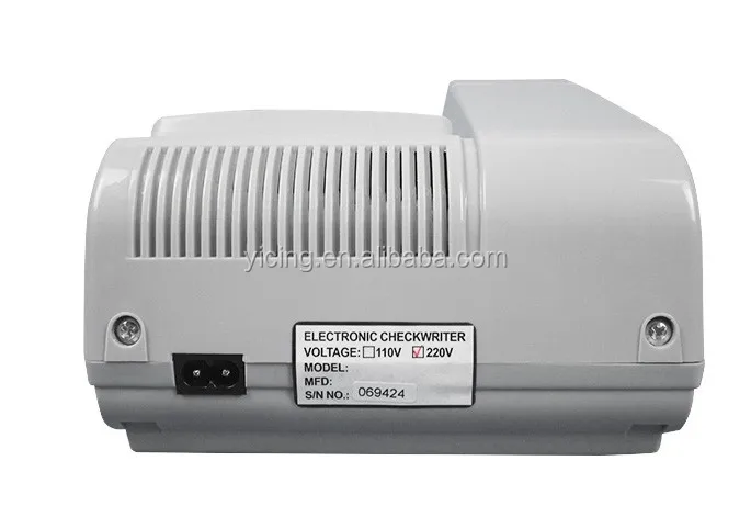 110V/220V Check Writer - Efficient Cheque Printing Machine