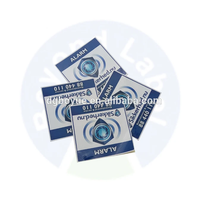 Custom Waterproof Double Side Label Sticker Both Sides Printed Adhesive ...