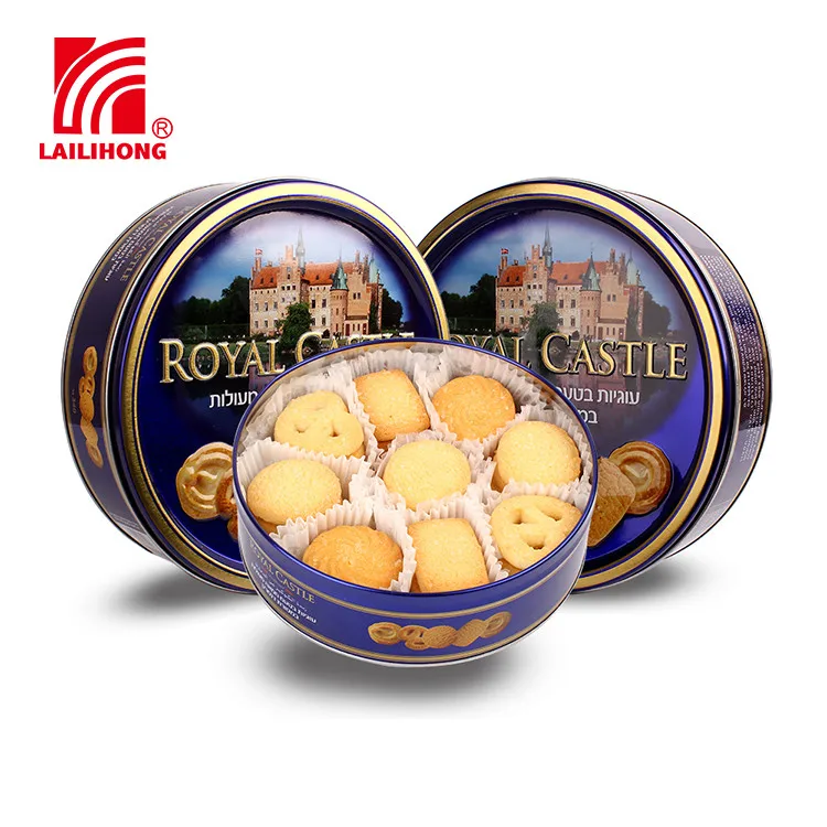 Chinese 340g Original Tasty Sweet Snack Cream Egg Halal Butter Cookies ...