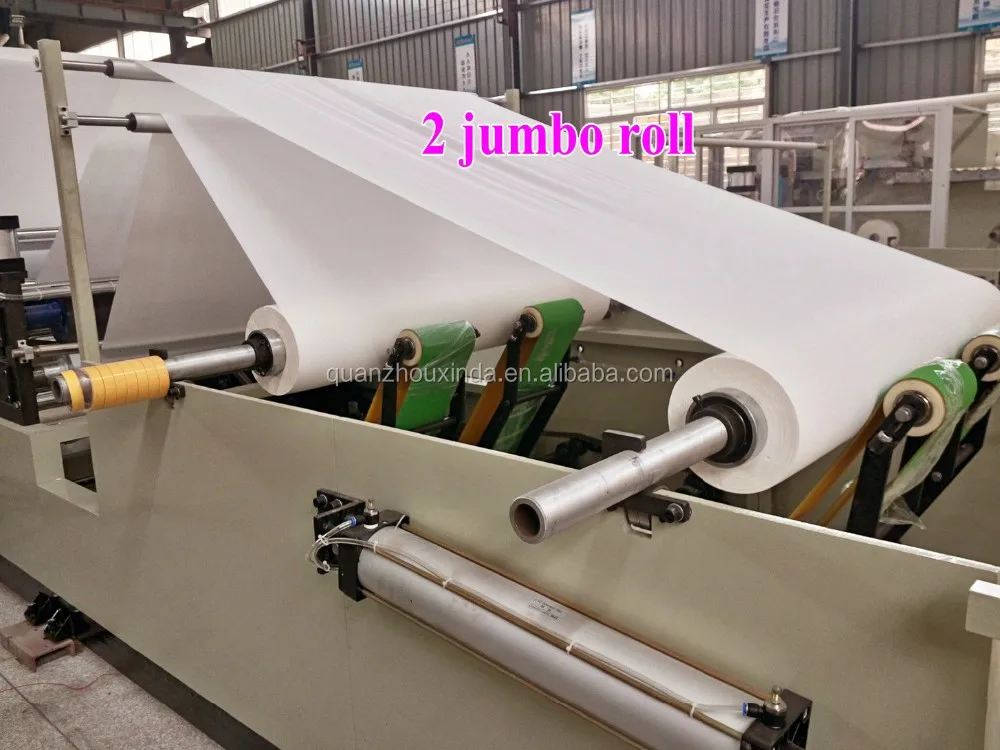 4 Lines Drawing Fold Facial Tissue Paper Making Machine