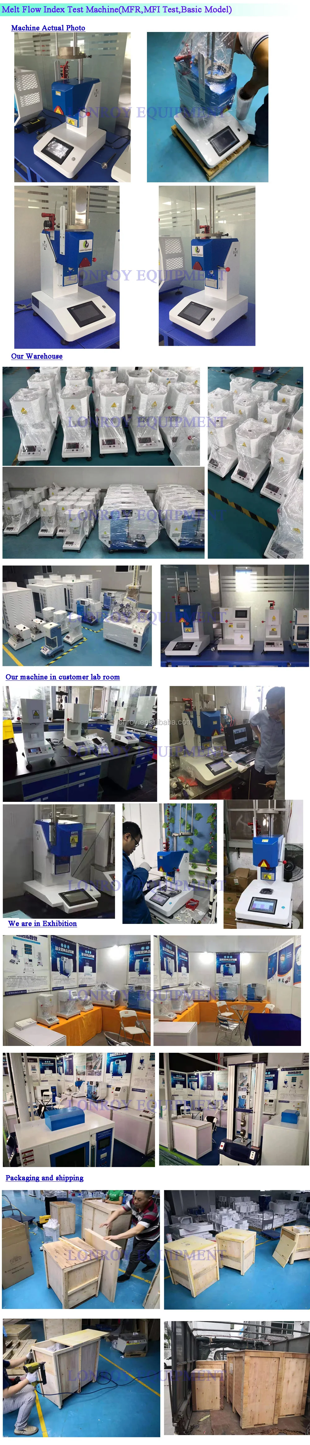 LR-A001-C Automatic Melt Flow Rate Test Machine by LONROY