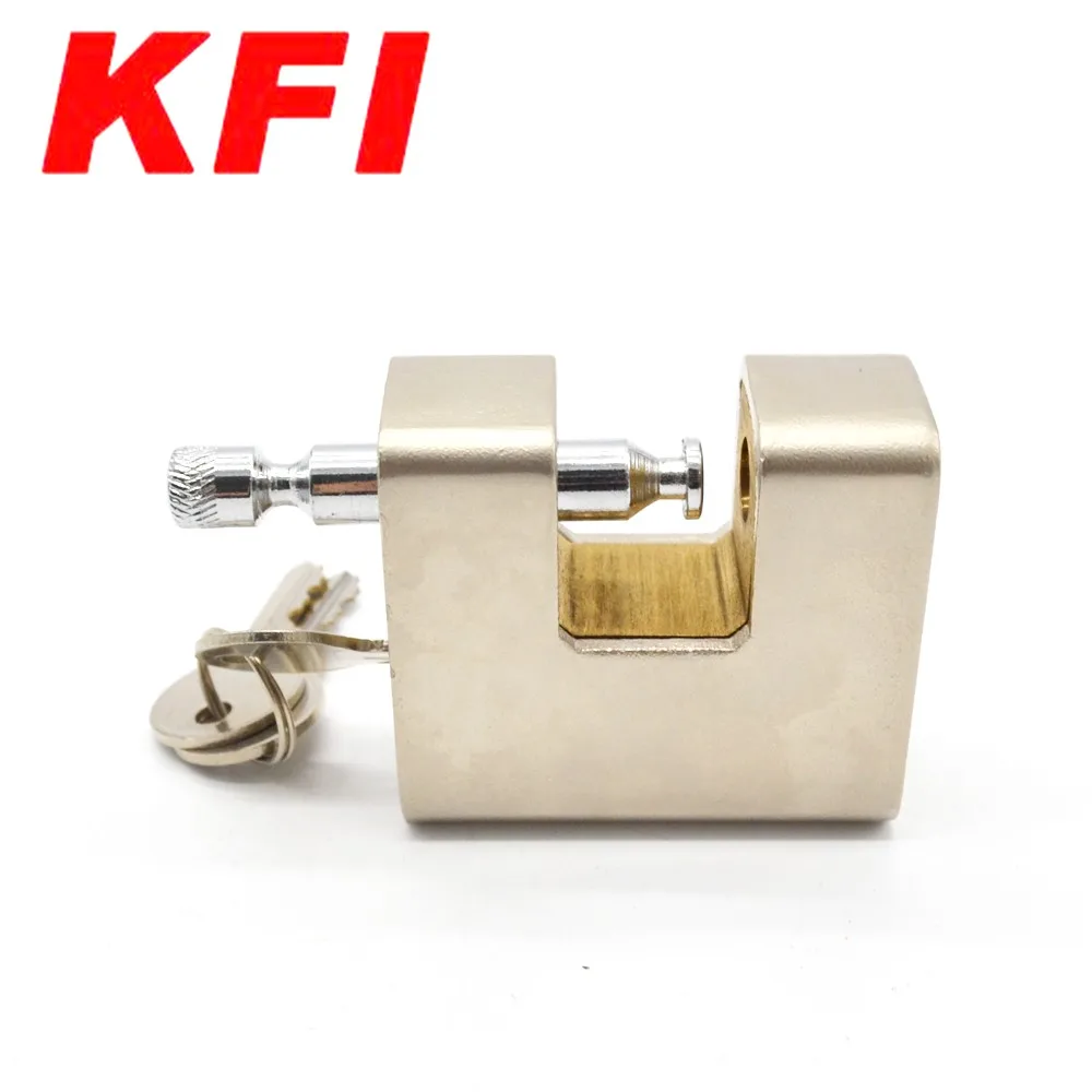 Hight Quality 30-50mm Long Shackle Brass Pad Lock Safety Padlock - Buy ...