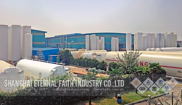 20ft LNG ISO Tank Container - High Capacity & Reliable Storage