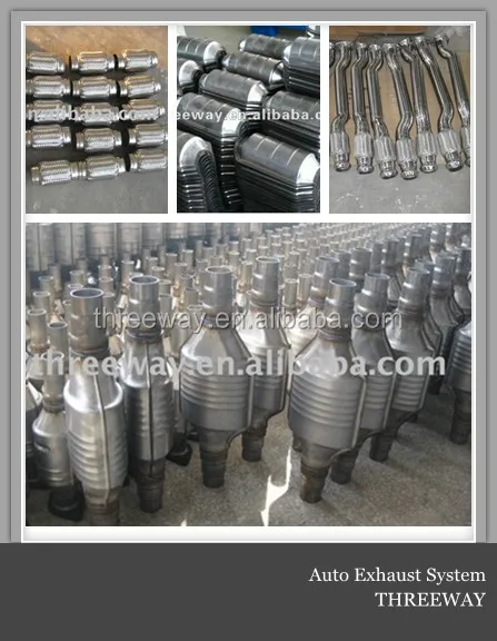 Auto Catalyst Three-Core Metal Substrate Catalyst - 50000 Miles Warranty