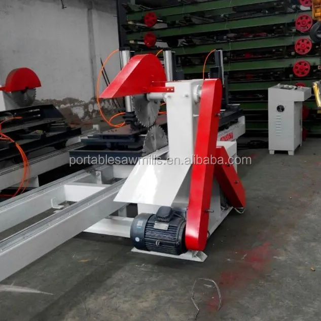 Double Blades Log Sawing Machine - Efficient Wood Processing