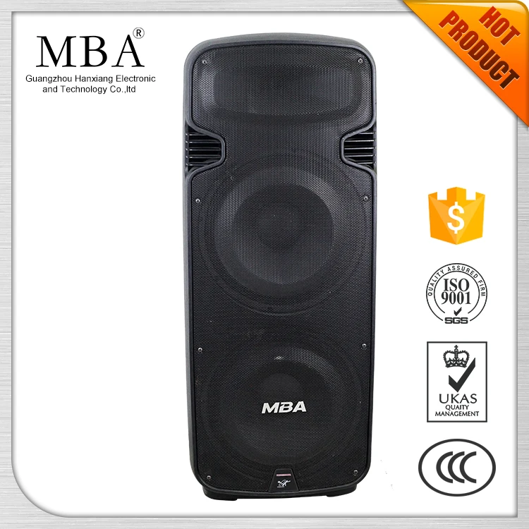 Mba Double Subwoofer Speaker 15 Inch Stage Pa System Dj Speaker ...