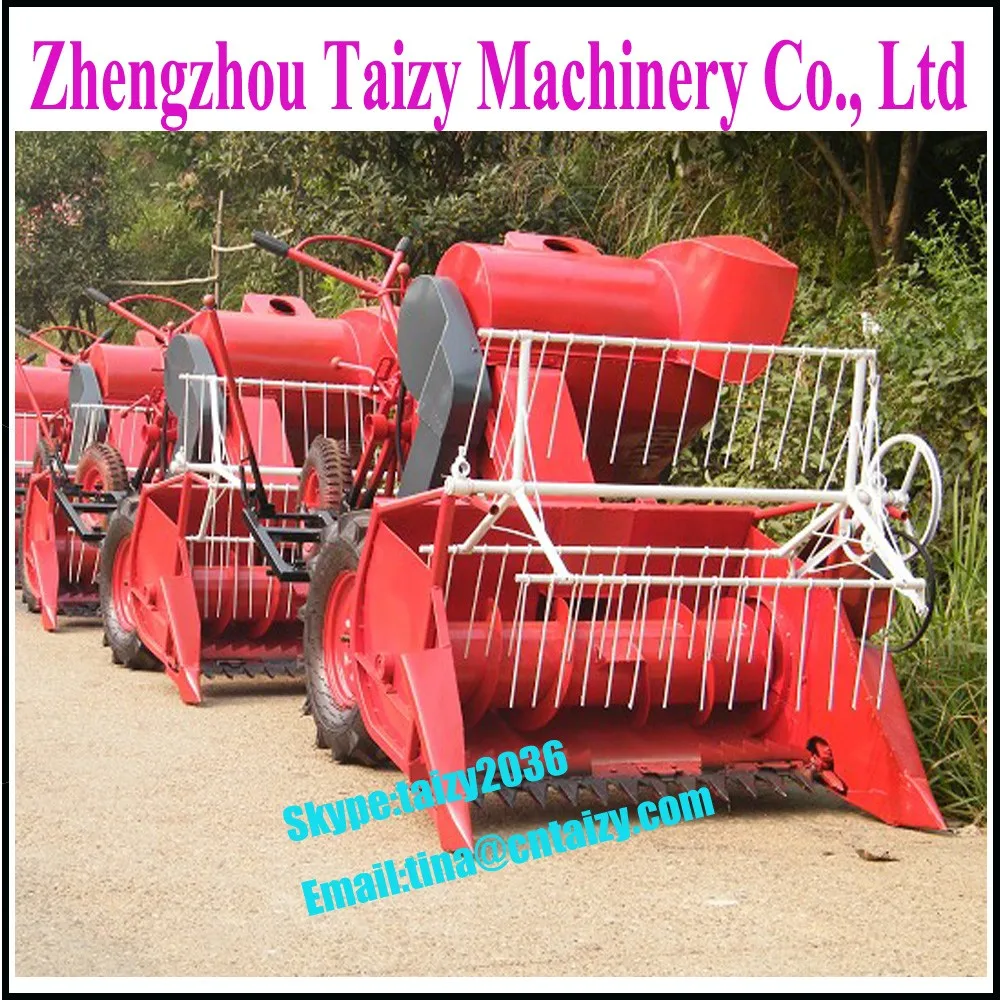 Small Combine Harvester by Taizy - Efficient Grain Harvesting