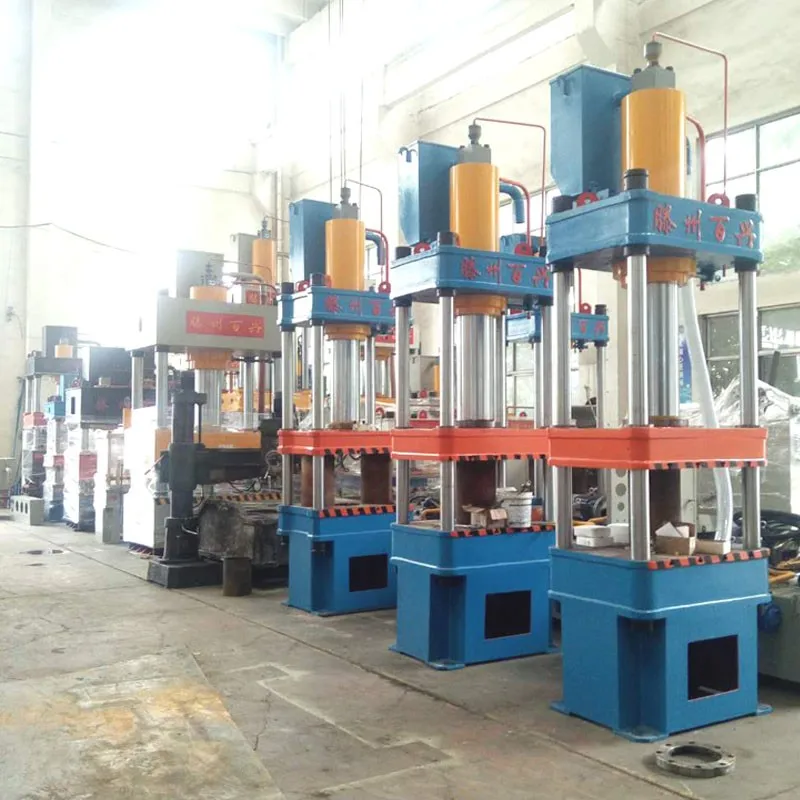 200 Ton Four Column Hydraulic Press Machine - Multifunctional Stamping ...