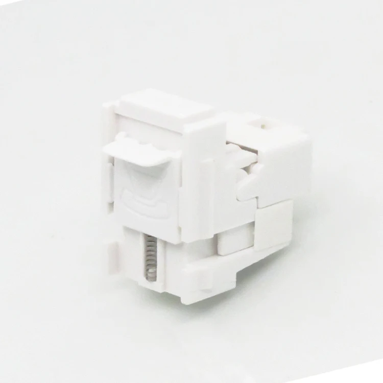Rj11 Cat3 6p2c Keystone Jack Telephone Voice Wall Modular Connector ...