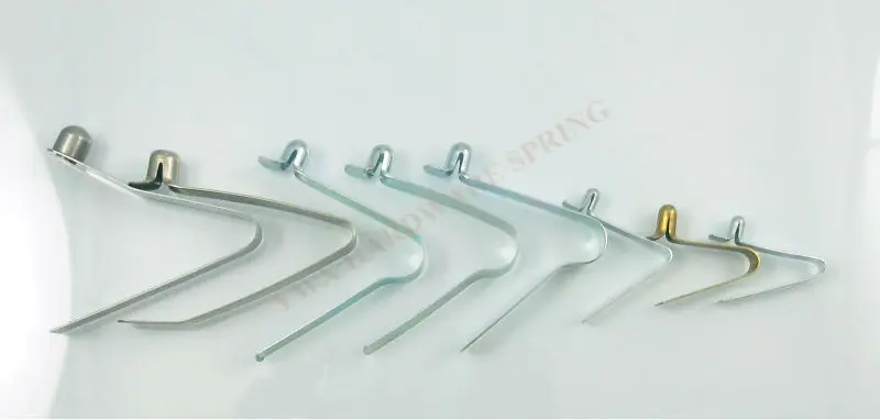 V Shape Push Button Spring Clip For Tent Tube - Buy V Shape Spring Clip ...