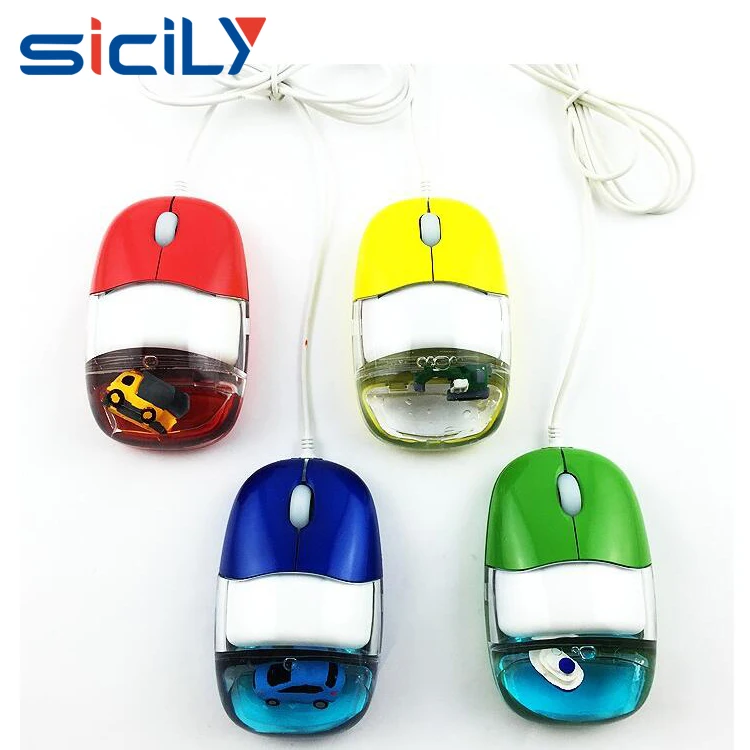 Funny Computer Mouse With Led Logo,Computer Mini Aqua Liquid Usb ...