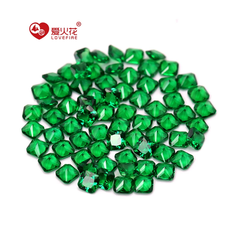 High Quality Green Nano Gemstone Synthetic Nano Gems Loose Stones For ...