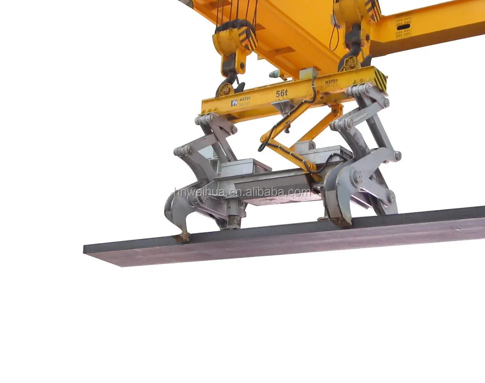 Double Beam Eot Overhead Charge Slab Tong Crane - Buy Slab Tong Crane ...