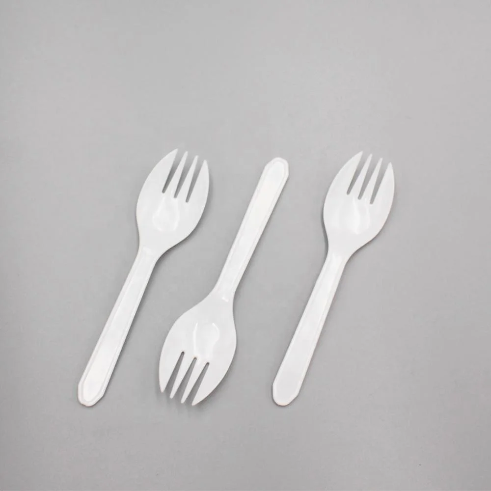Disposable Spork Plastic Spork Independent Packaging Spoon And Fork ...