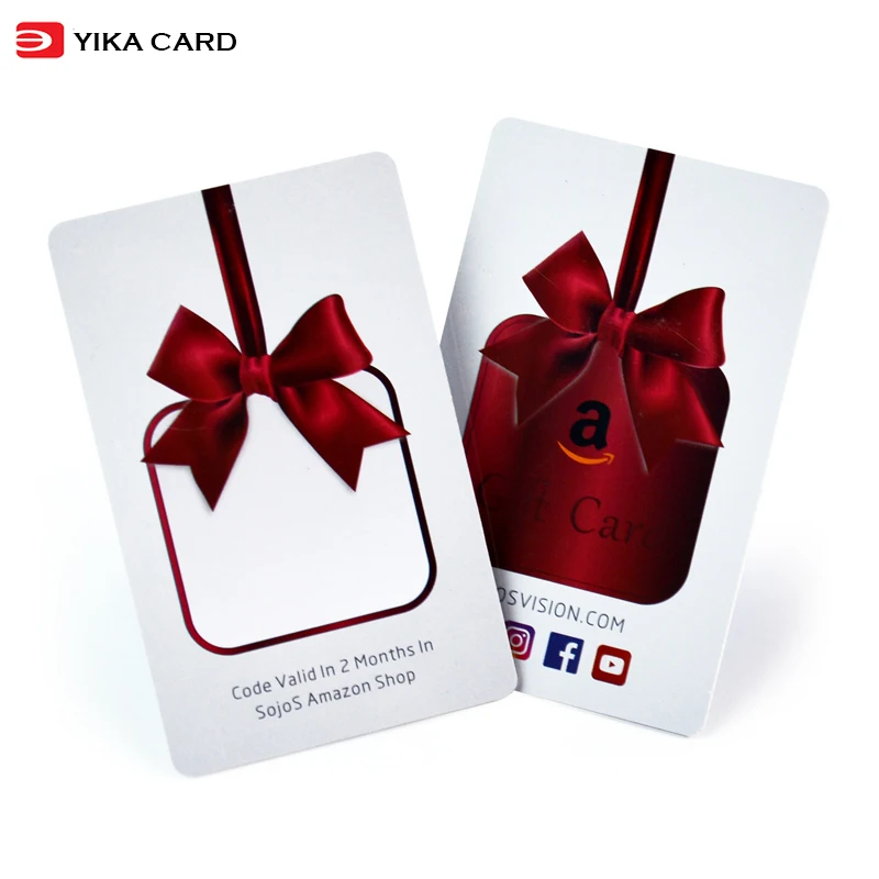 Customized Pvc Plastic Vip Gift Card Printing With Barcode Or Embossed ...