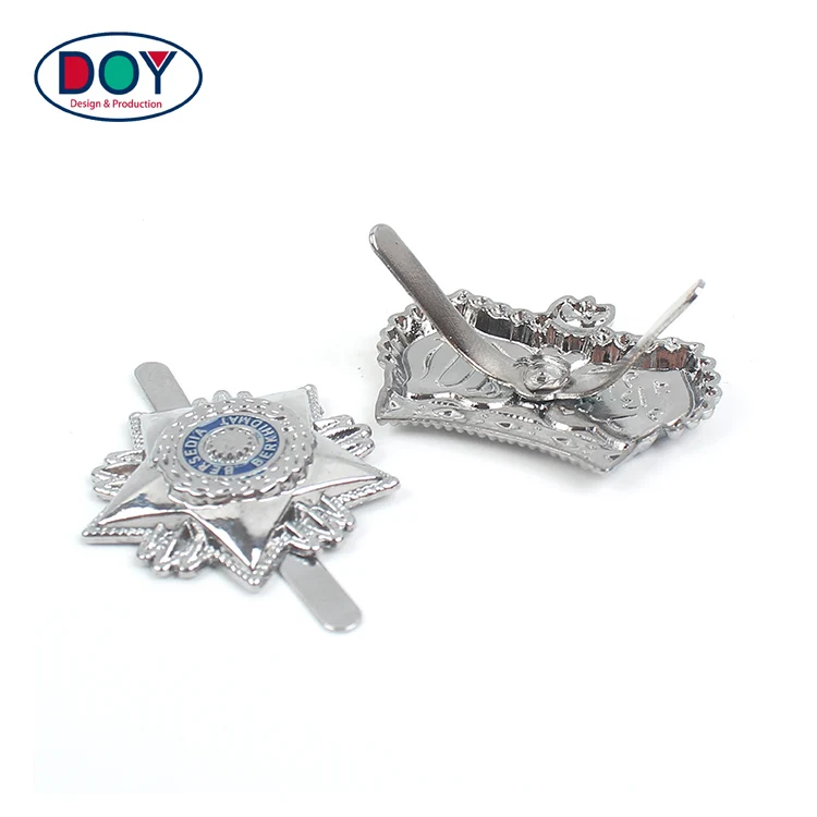 Cap Hat Lapel Pins Suppliers Custom Made Star Shape Logo Soft Metal ...
