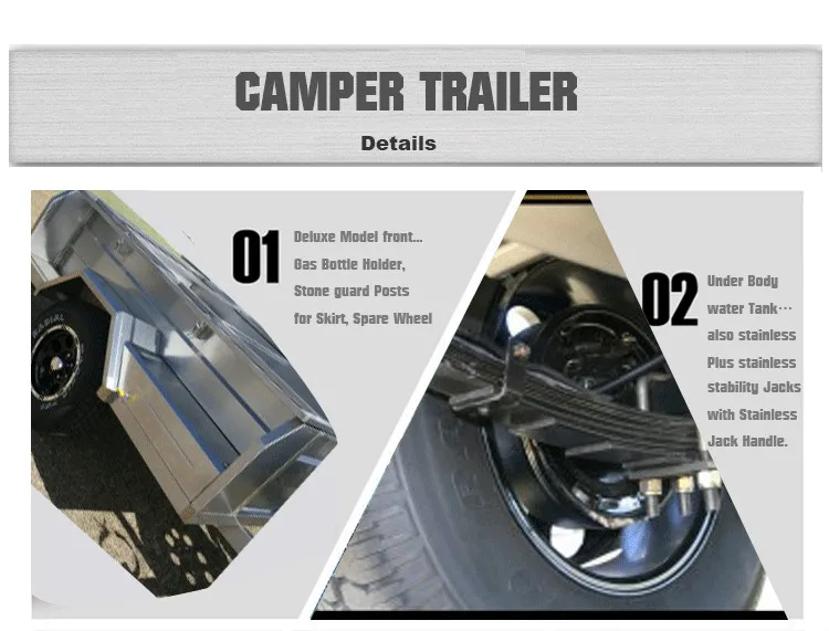 Extendable Huge Store Space Camping Trailer Tool Box