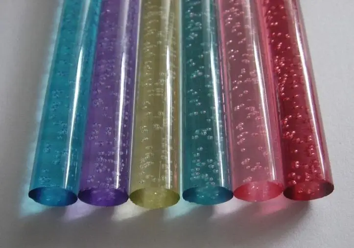 Wholesale Colored Acrylic Bubble Rod/bubble Plastic Acrylic Rods For ...