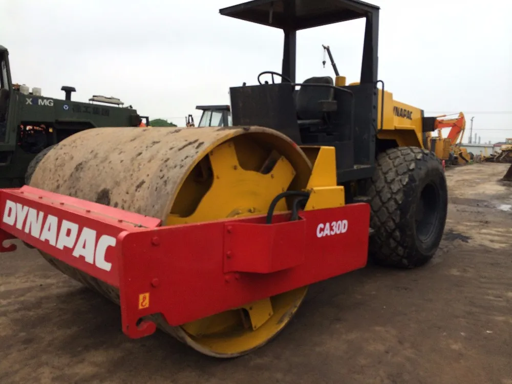 Fully Hydraulic 4*4 Single Drum Vibratory Dynapac Ca25d Road Roller ...