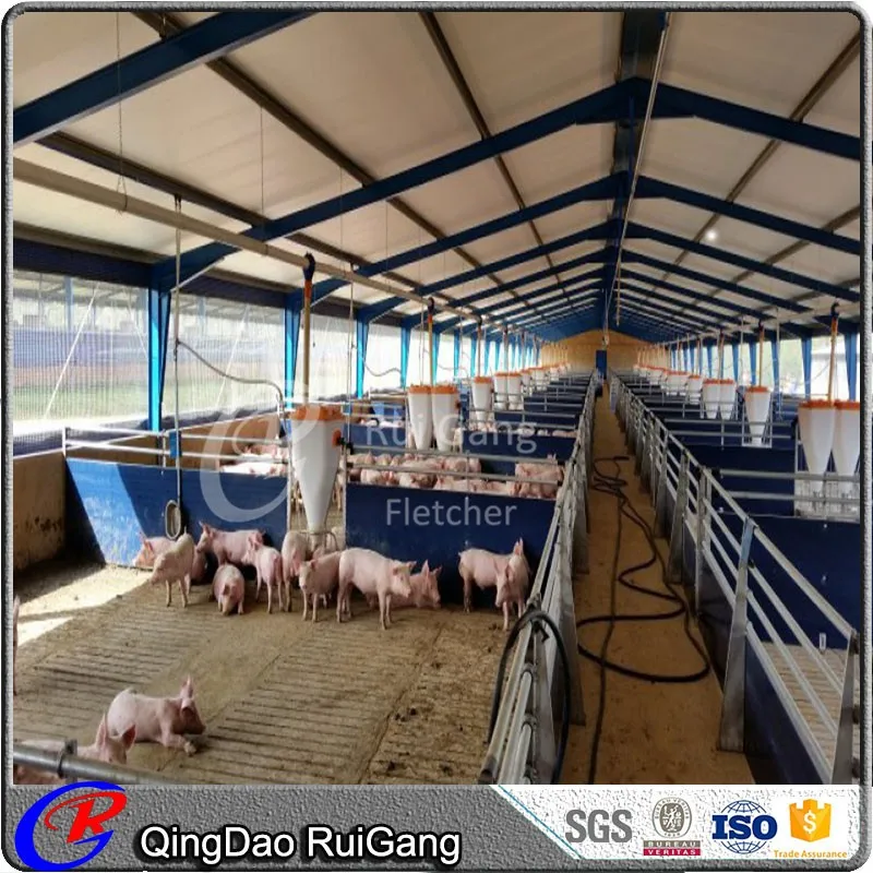 Agricultural Prefabricated Pig Farm House - Buy Pig Barn,Agricultural ...