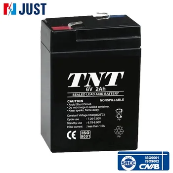 6v 2ah Maintenance Free Deep Cycle Rechargeable Battery - Buy ...