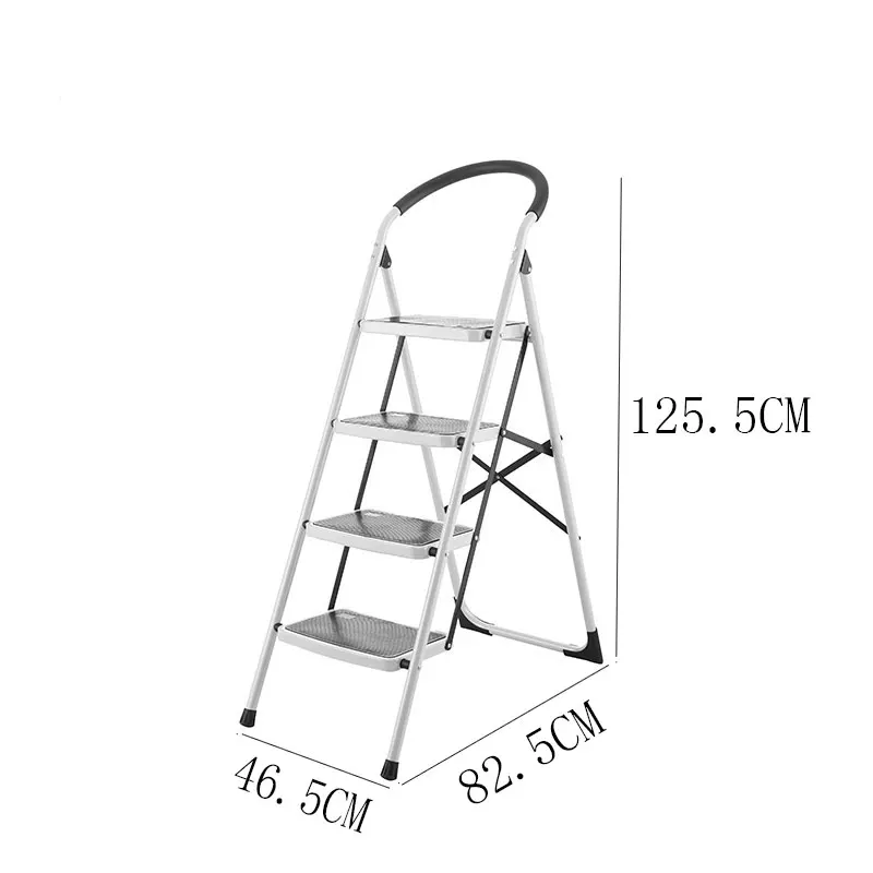 Aopeng Ergonomic Steel Folding Step Ladder With Handrail - Buy Steel ...