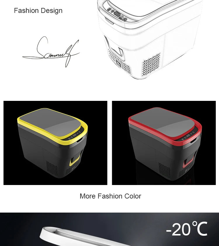 35L Refrigerator -20 Degrees Celsius Mini Compressor Fridge