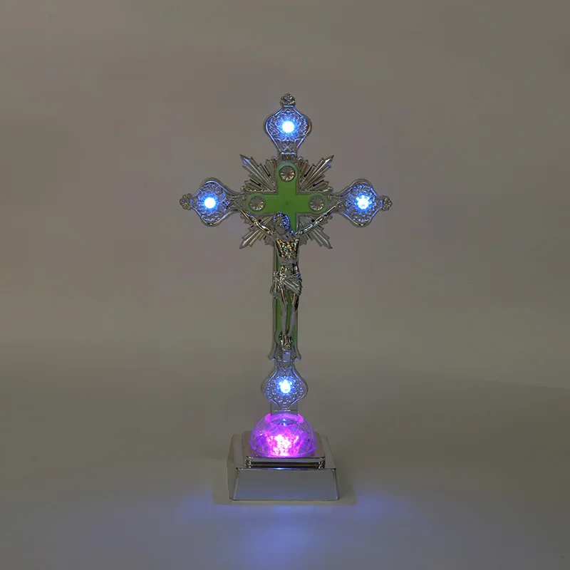 High Quality Manufactured Led Jesus Christ Cross Led Light Up Religious ...