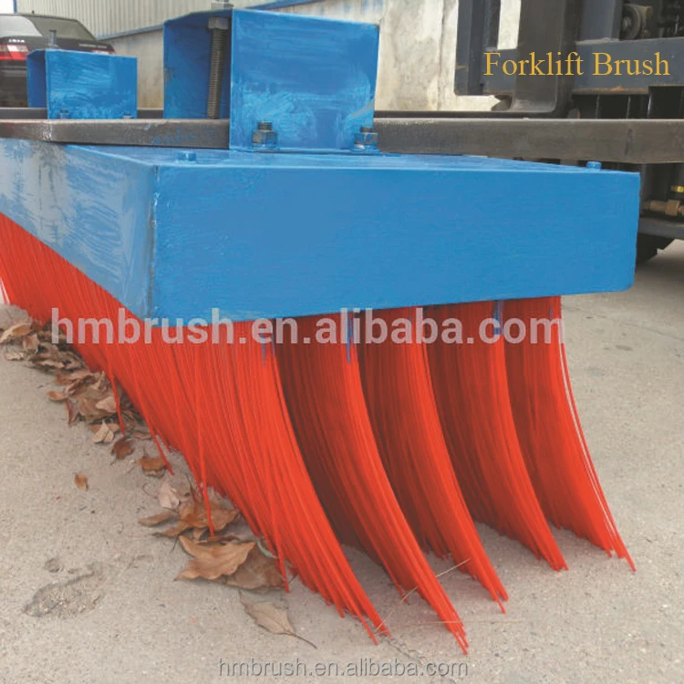 Factory Workshop Strip Forklift Sweeper Brushes - Buy Forklift Road ...