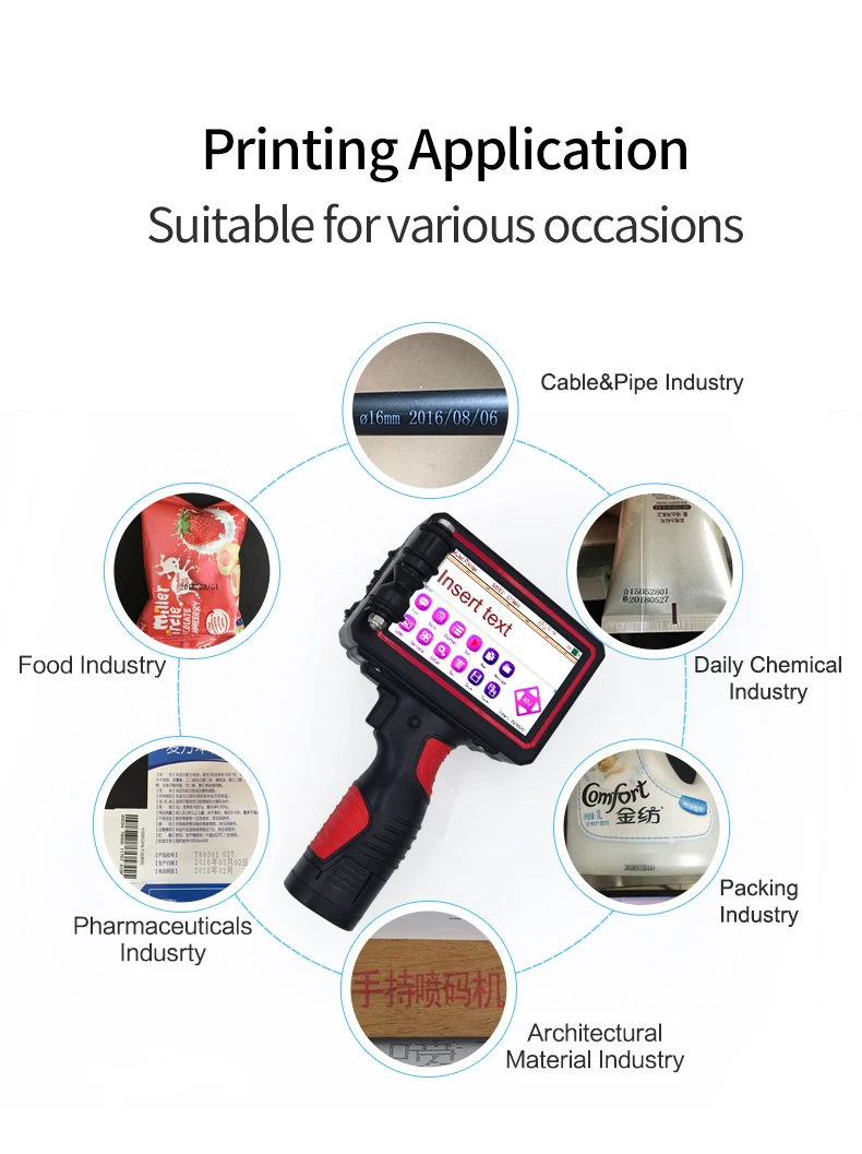 Handheld Inkjet Printer - Efficient Date Coding Solutions