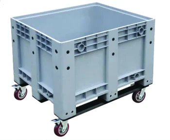 Large Solid Plastic Container,With Wheels - Buy Bulk Bin,Large ...